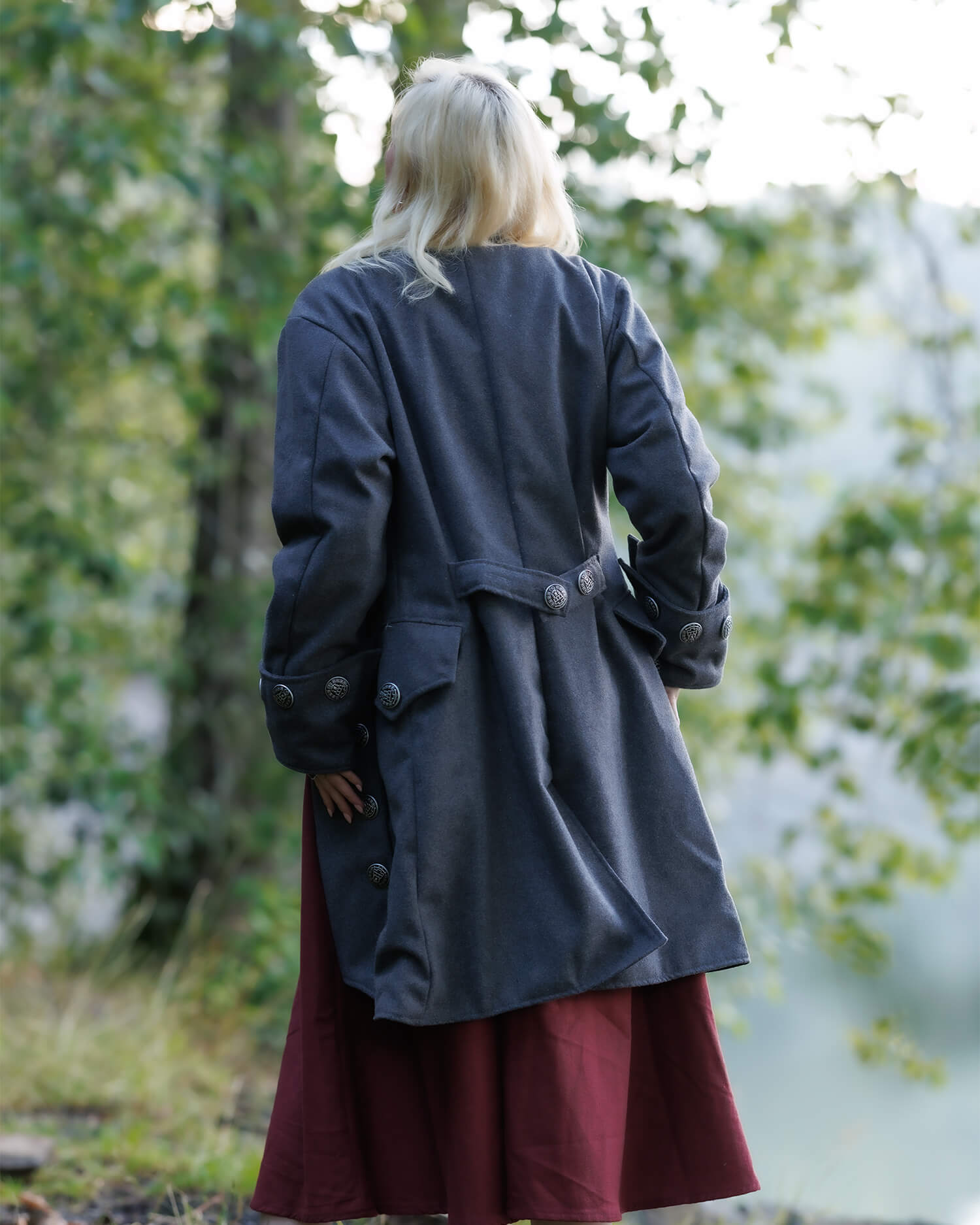 Captain Chad Buccaneer Coat - Wool | Medieval Clothing Australia