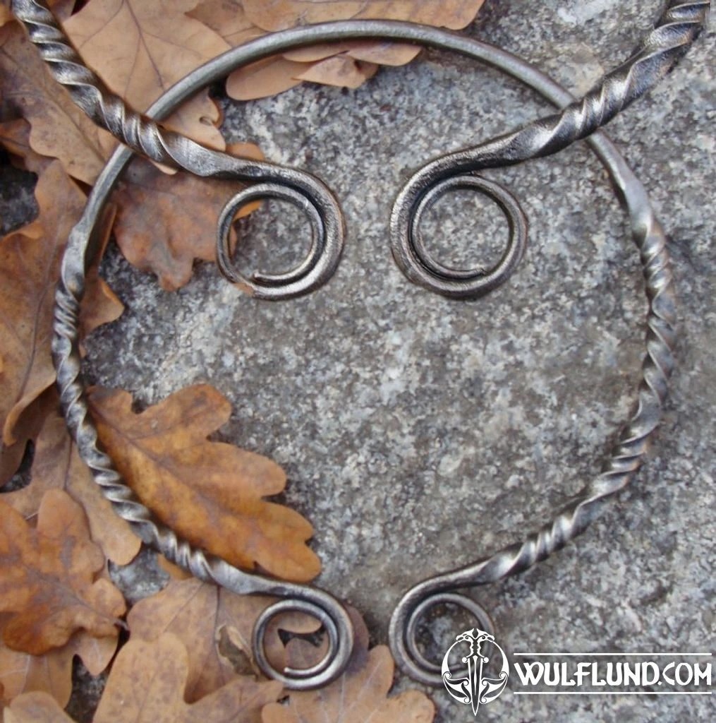 Forged Celtic Neck Torc | Medieval Clothing Australia